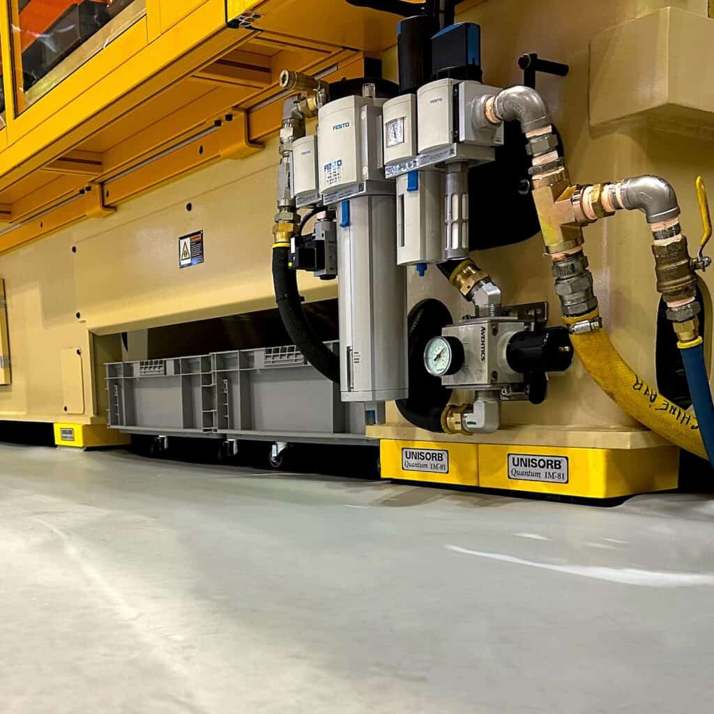 UNISORB Vibration Control Solutions - Industrial Equipment Isolation