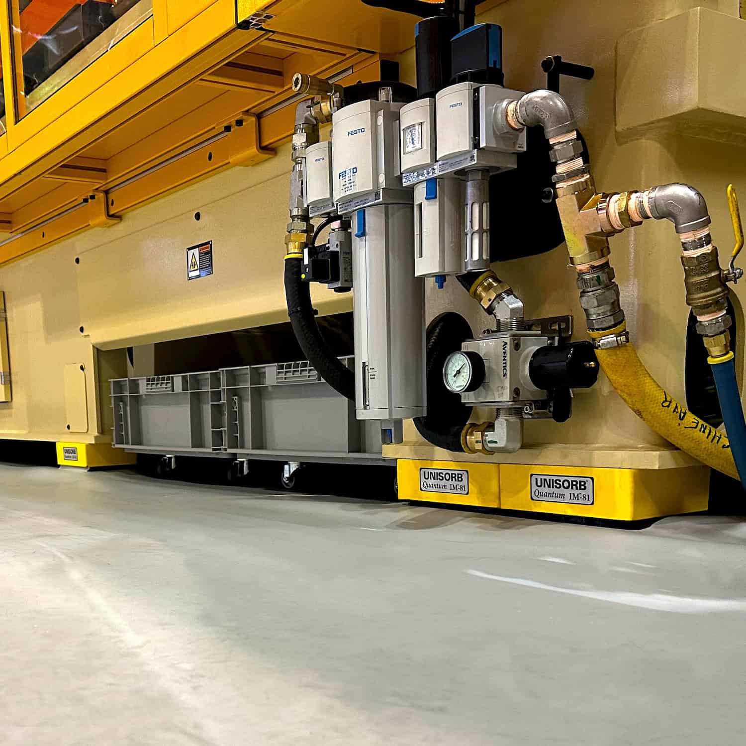 UNISORB Vibration Control Solutions - Industrial Equipment Isolation